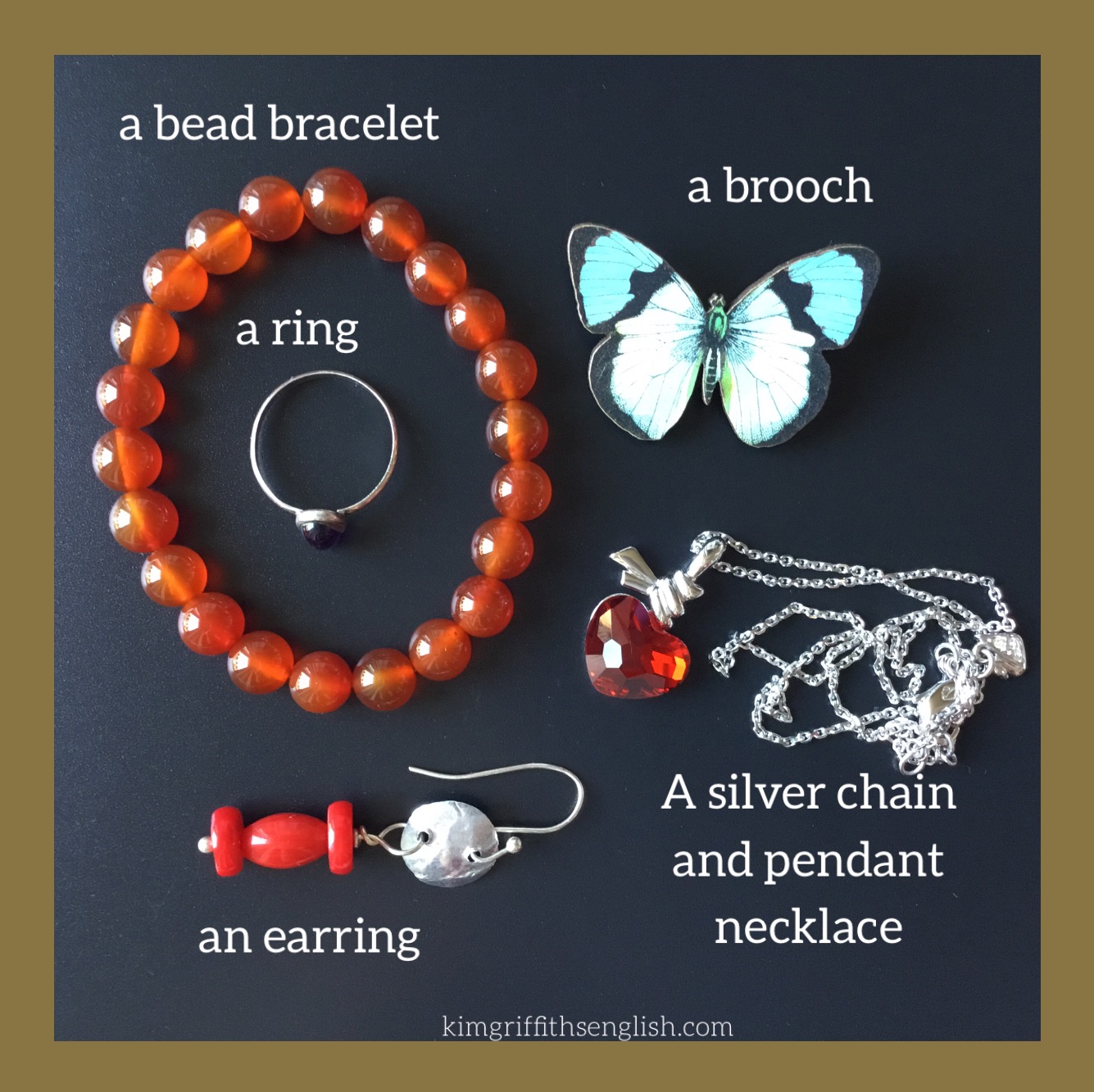 How much Bling is too much Bling? Jewellery! – Kim Griffiths English