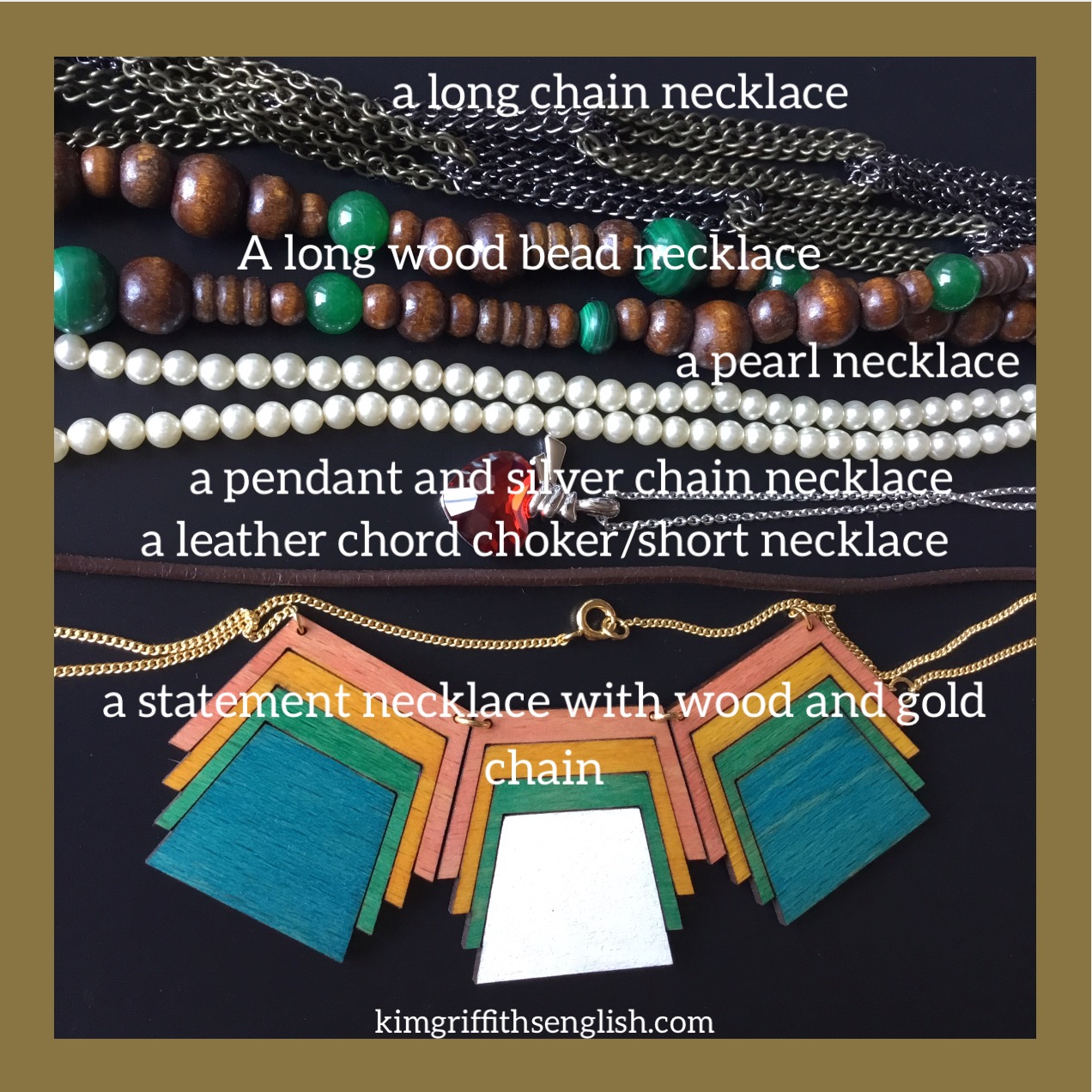 How much Bling is too much Bling? Jewellery! – Kim Griffiths English