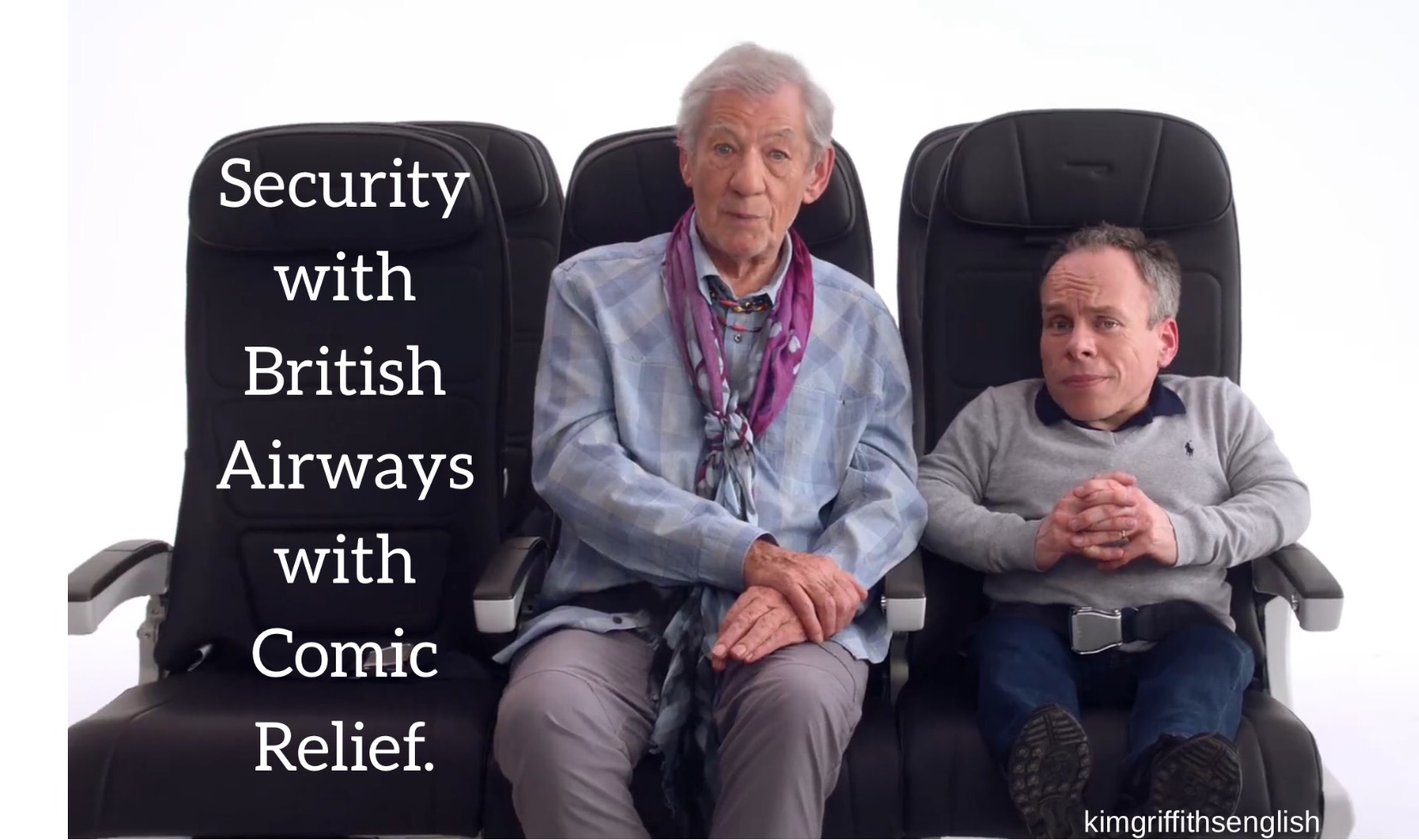 The best guide to English for on an airplane. – Kim Griffiths English