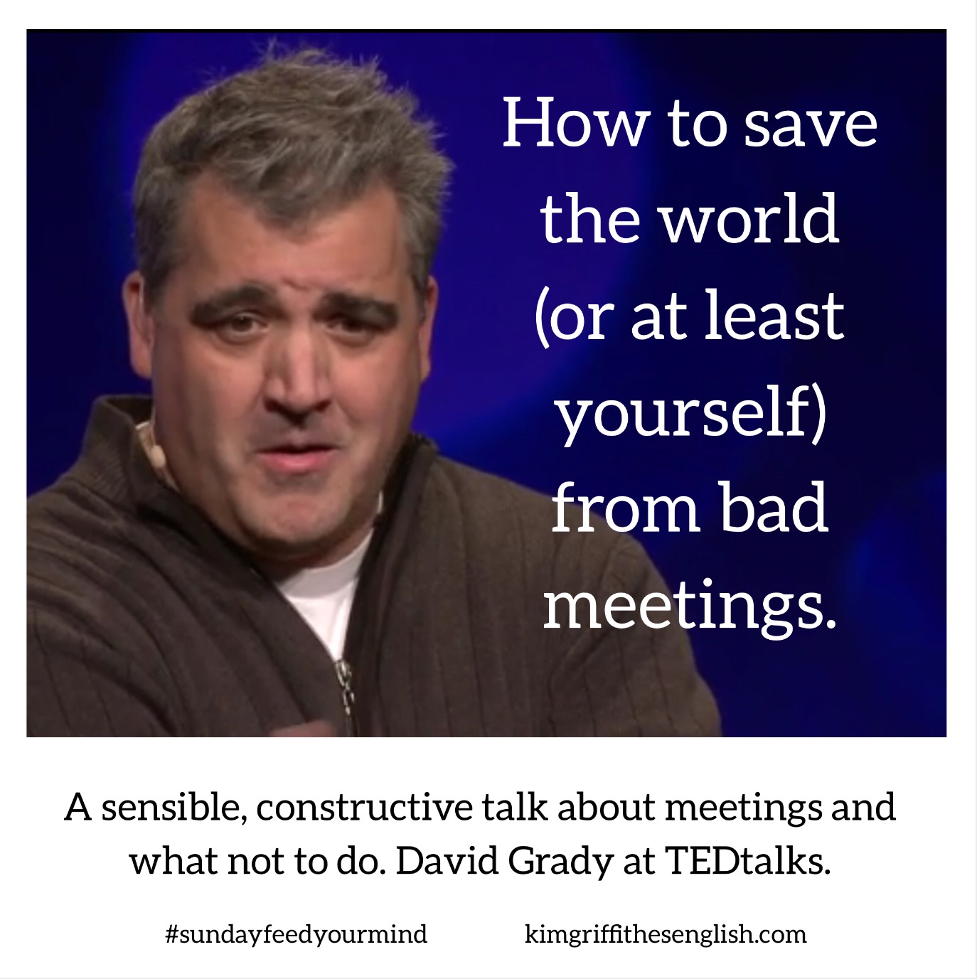 THE Guide to Meetings in English, Part 1 – Kim Griffiths English