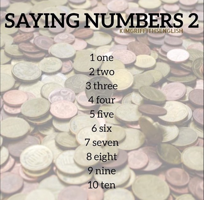6 Points about English Numbers – Kim Griffiths English